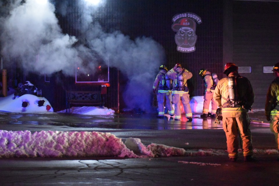 Cause Of Last Nights Brock St Blaze Under Investigation Barrie News