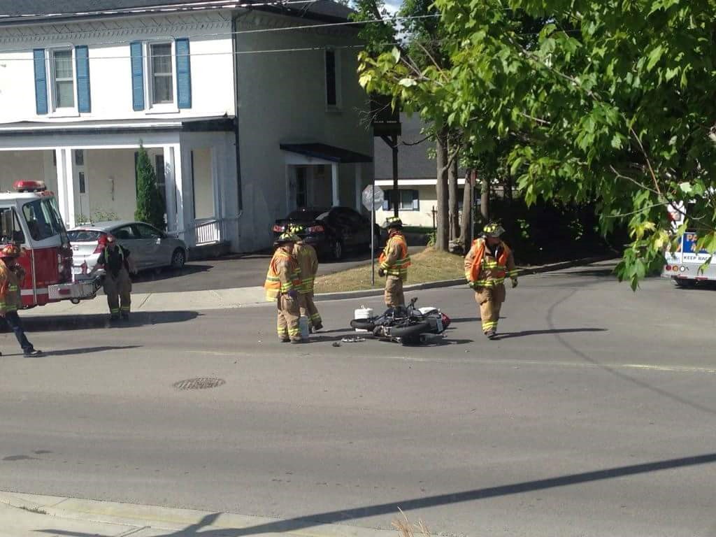 Driver Charged After Motorcycle Struck Barrie News