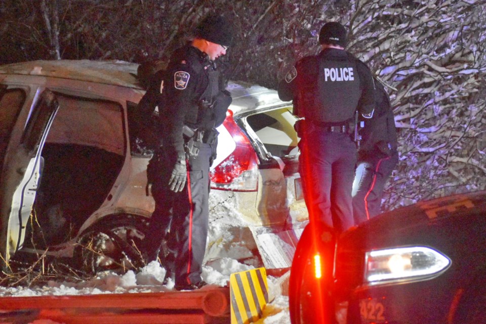 Driver Flees After Early Morning Crash Near Bayfield Hwy 400 Barrie