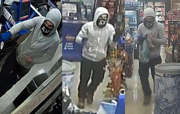 Police Search For Suspect After Convenience Store Robbed At Knifepoint