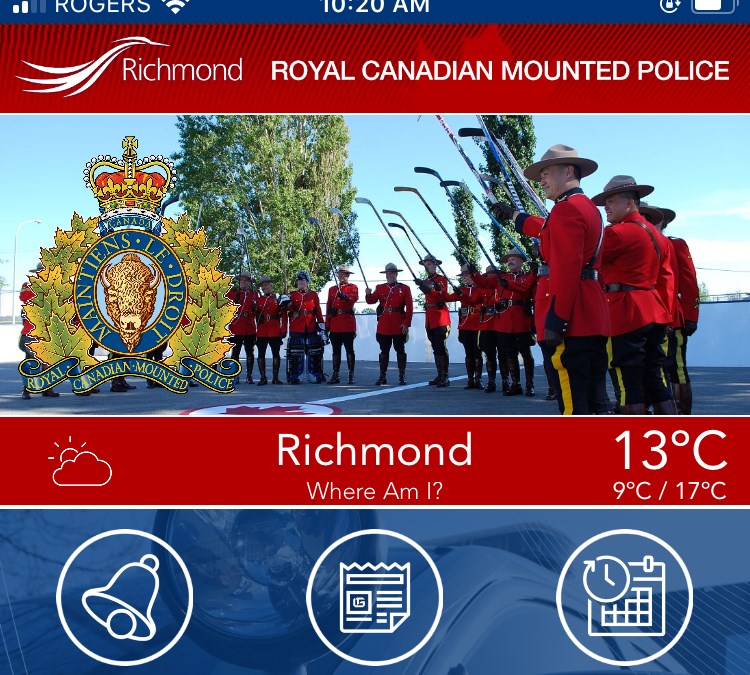 Richmond Rcmp App Launched Richmond News 8482