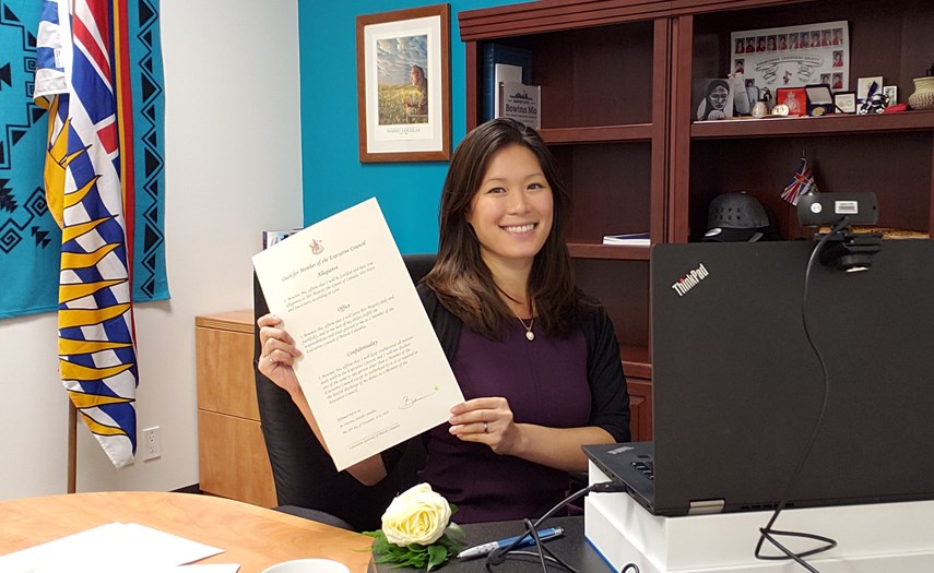 North Van Mla Bowinn Ma Named B C Minister Of State For Infrastructure North Shore News