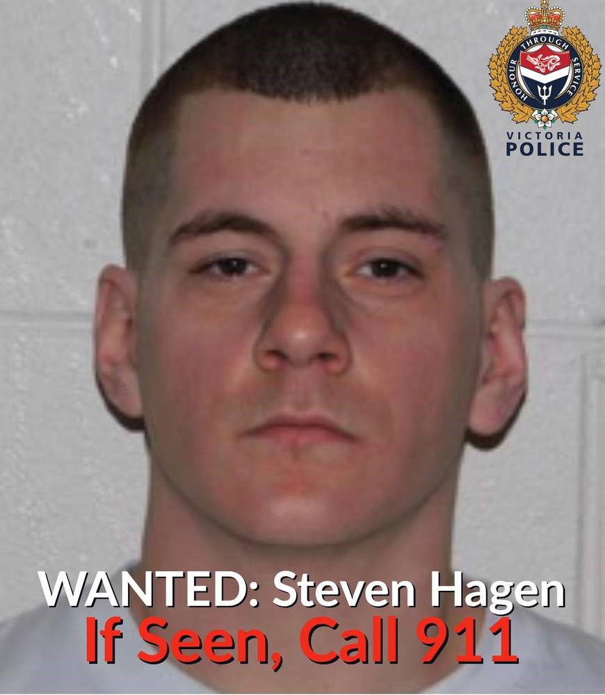Victoria Police Looking For Man Wanted On Canada Wide Warrant