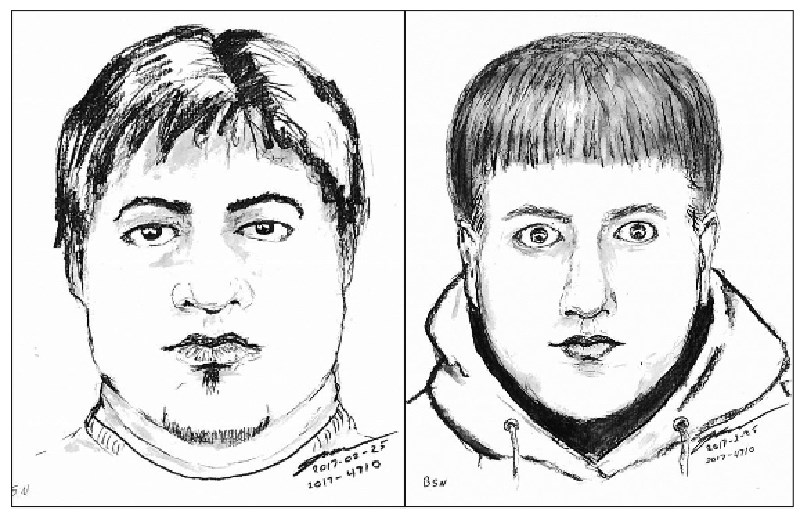 Nanaimo Rcmp Release Sketches Of Two Wanted In Home Invasion Victoria Times Colonist 9021