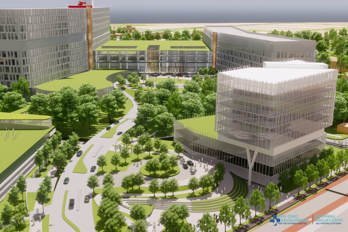 Ottawa Hospital sharing design for new Civic Campus as it's through ... Ottawa Hospital sharing design for new Civic Campus as it's through ...