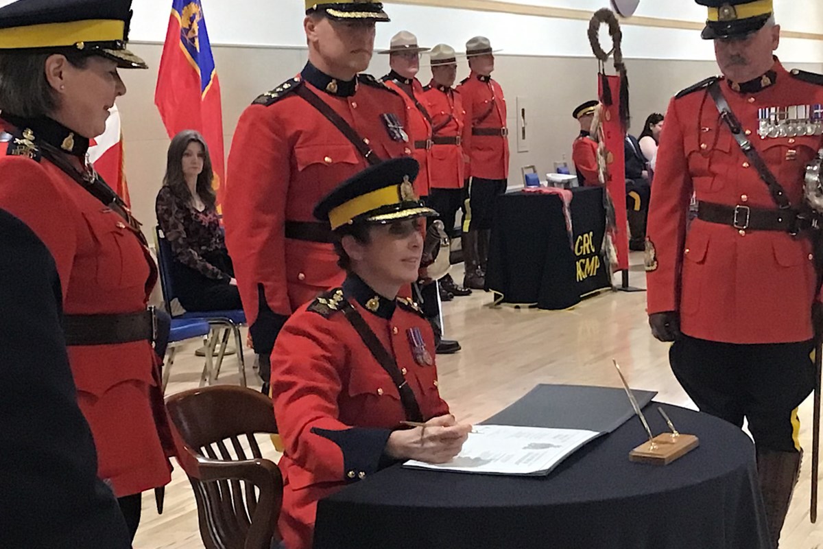 Blackmore officially takes command at RCMP F Division - SaskToday.ca Blackmore officially takes command at RCMP F Division - SaskToday.ca