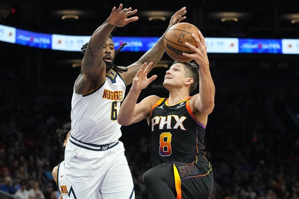Nikola Jokic has 21 points, 16 assists, Nuggets hold off Suns 119-111 ... Nikola Jokic has 21 points, 16 assists, Nuggets hold off Suns 119-111 ...