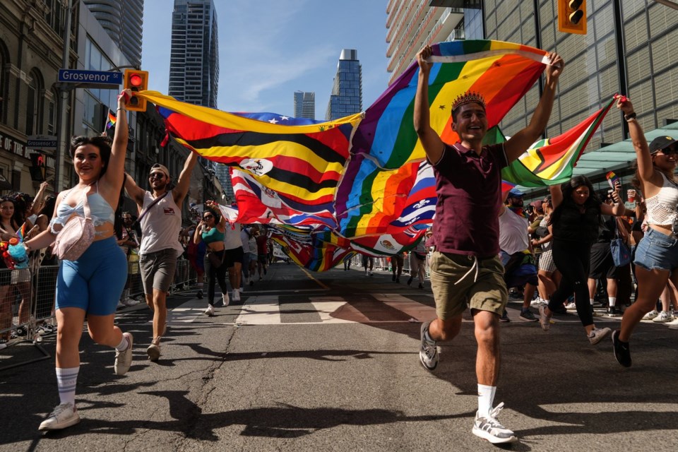 Thousands Gather In Downtown Toronto For One Of Canadas Largest Pride Parades Thorold News