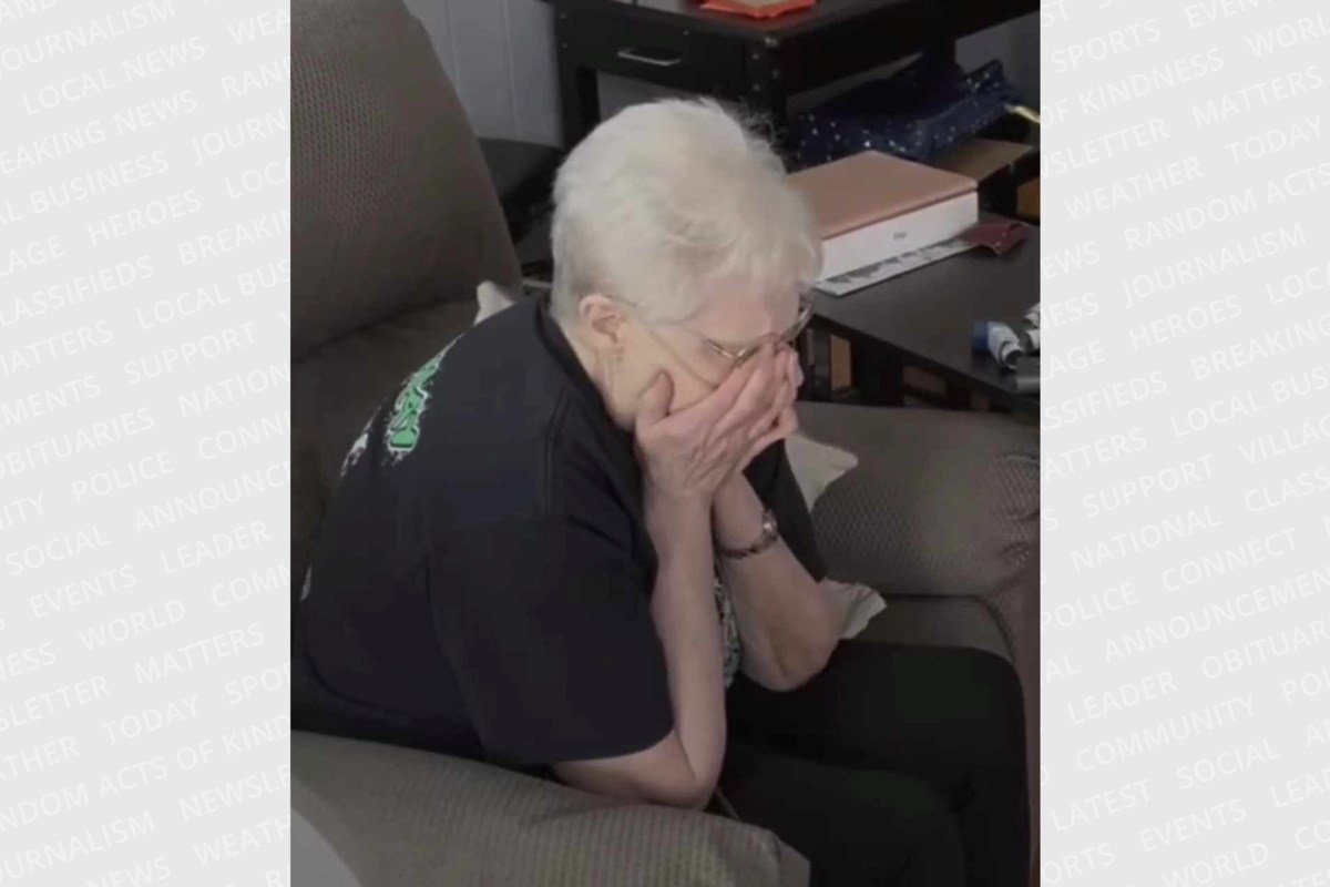 Video Brides Special Moment With Grandmother Goes Viral Midland News