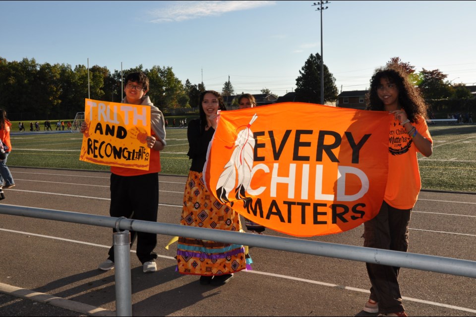 Students, school staff take part in Honour Walks ahead of Orange Shirt ... Students, school staff take part in Honour Walks ahead of Orange Shirt ...