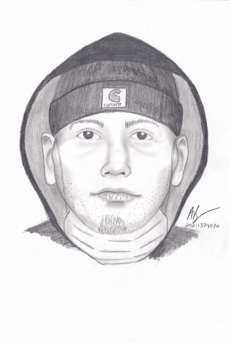 Thompson Rcmp Release Sketch Of Sept 13 Sexual Assault Suspect Thompson Citizen And Nickel 5448