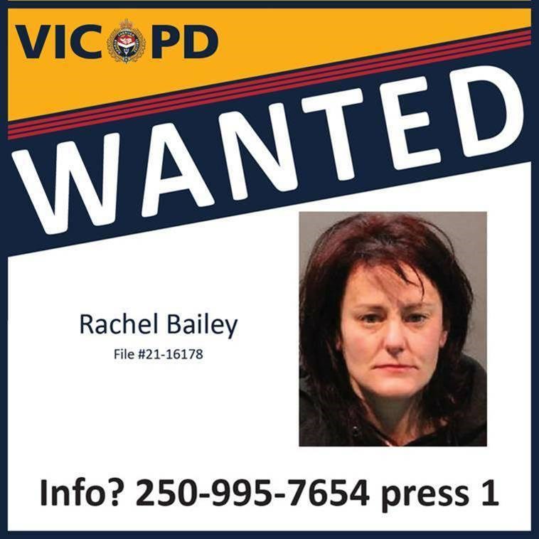 Victoria Police Seek Woman Wanted On Drug Count Victoria Times Colonist